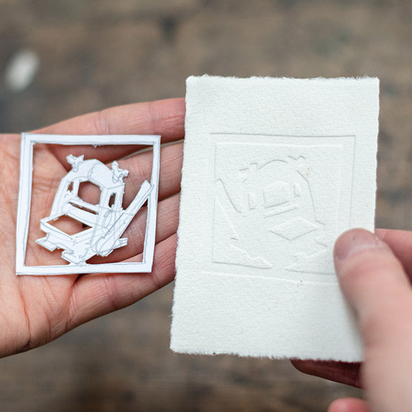 Blind Embossing With a 3D Printed Press – Open Press Project
