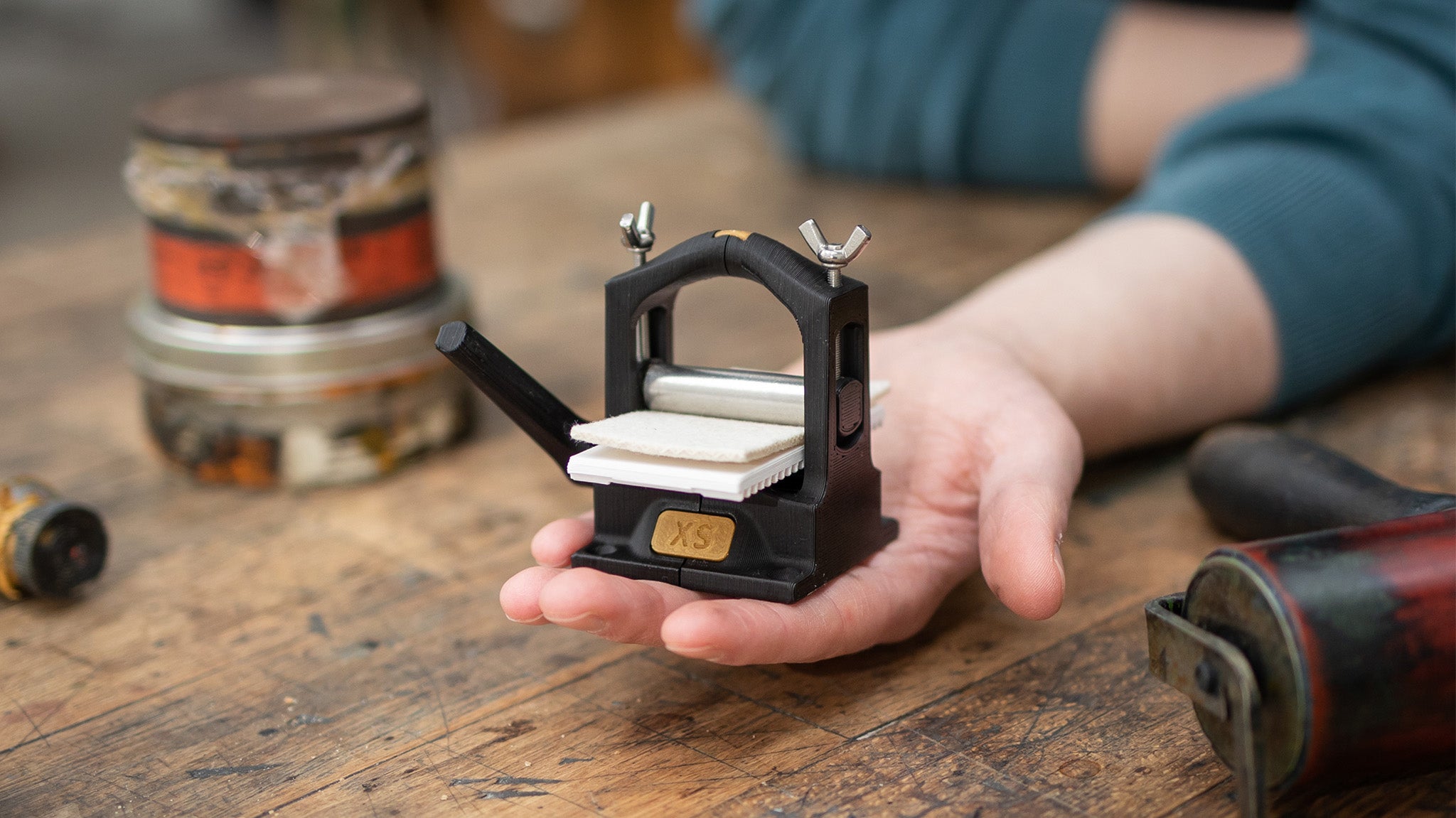 Open Press Project – The 3D-printed printing press